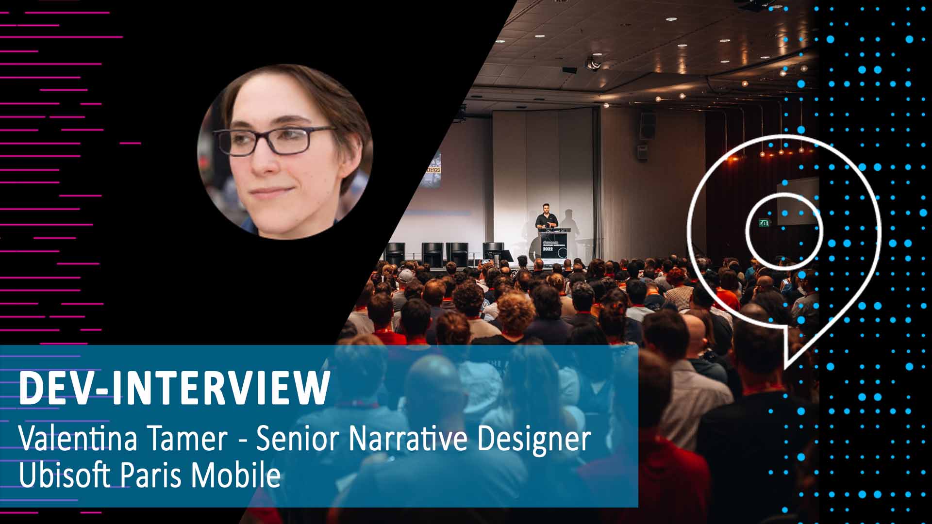 Senior Narrative Designer - Valentina Tamer im devcom Talk - MotekGames.de Senior Narrative Designer - Valentina Tamer im devcom Talk - MotekGames.de